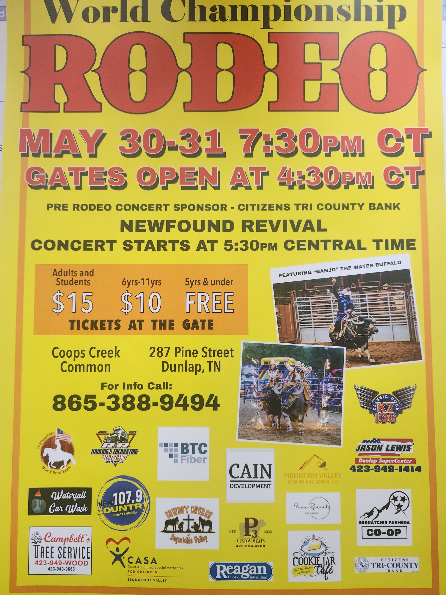 8th Annual Casa of the Sequatchie Valley Rodeo - The Marion Tribune