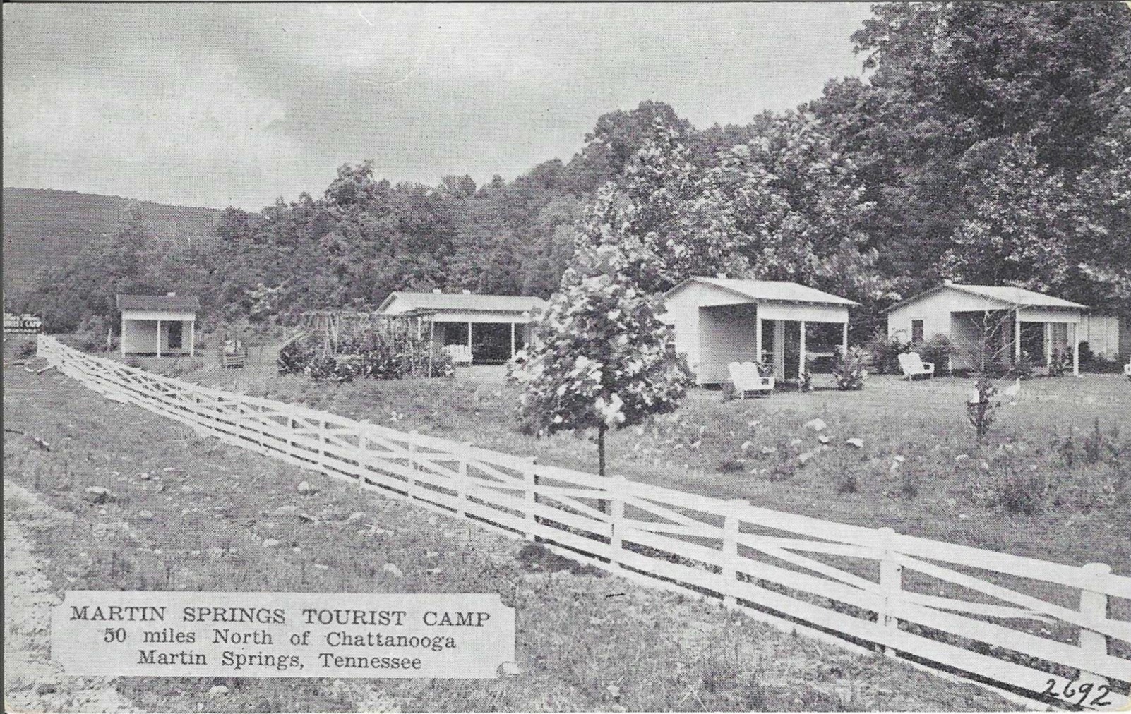 Martin Springs Tourist Camp 1940s - Marion County Tribune